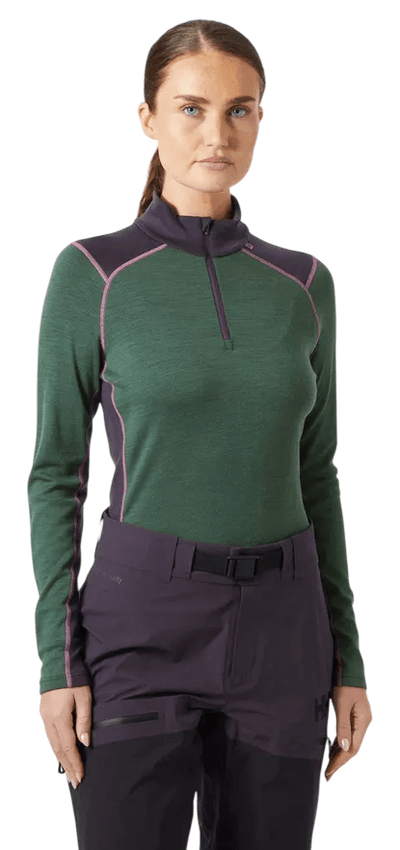 Helly Hansen Lifa Merino Midweight | Half-Zip Base Layer Top – Momo Sports